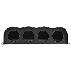 4 Gauge Pod,Gauge Mount,Car Gauge Stand,Universal 4 Hole Gauge Mount Holder Quad Meter Pod 52mm/2in Instrument Dash Parts Gauge Console Dashboard Pod