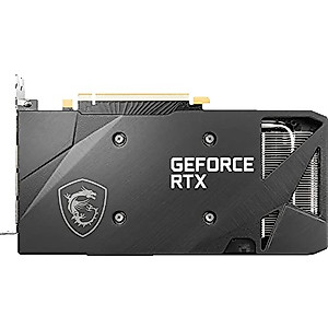 MSI Gaming GeForce RTX 3060 8GB GDRR6 128-Bit HDMI/DP PCIe 4 Torx Twin Fan Ampere OC Graphics Card (RTX 3060 Ventus 2X 8G OC)