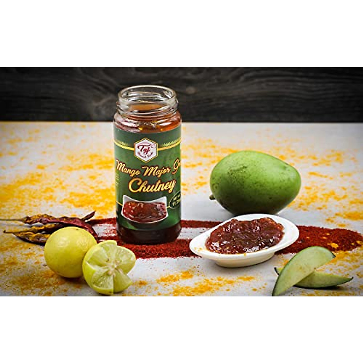 TAJ Mango Major Grey Chutney | 320g (11.28oz)