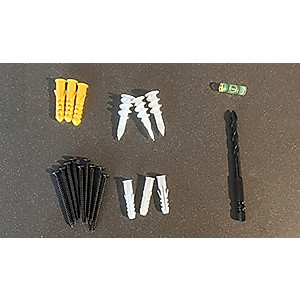 Heavy Duty Power Tool Rack Shelf Organizer Wall Mount - Steel Utility Mounts Design for Impact Drill & Wrench Tools, Garage and Storage Organization USA Made, 100pd Weight Capacity