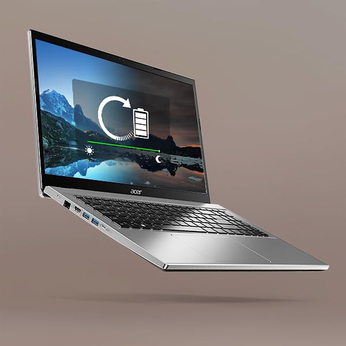 Acer Aspire 3 15.6" Laptop AMD Ryzen 7 5700U 1.80GHz 16GB RAM 512GB SSD (Renewed)