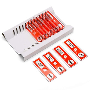 48pcs Kids Plastic Prepared Microscope Slides of Animals Insects Plants Flowers Sample Specimens for Microscopes