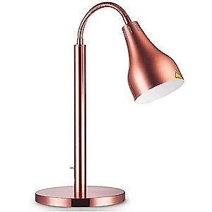 LINKANRUO Food Warmer Lamp,Commercial Food Heat Lamp with Bulbs 275W Food Buffet Warming Light for Pizza Chicken Fries Lamps(Single Bulb)