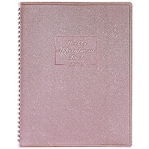 2023 Weekly Appointment Book - Daily Hourly Planner 2023, January 2023- December 2023, 8.4" x 10.6", 15-Minute Interval, Flexible Soft Cover, Twin-Wire Binding, Perfect for Your Life