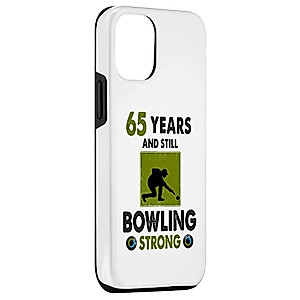 iPhone 12/12 Pro Lawn Bowls 65th Birthday Idea For Men & Funny Lawn Bowling Case
