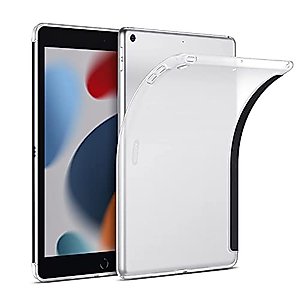 ESR for iPad Cases for 9 Generation, Matte TPU Shell Back Cover Compatible with iPad 9th/8th/7th Generation, Ful Protection, Slim and Lightweight, Translucent