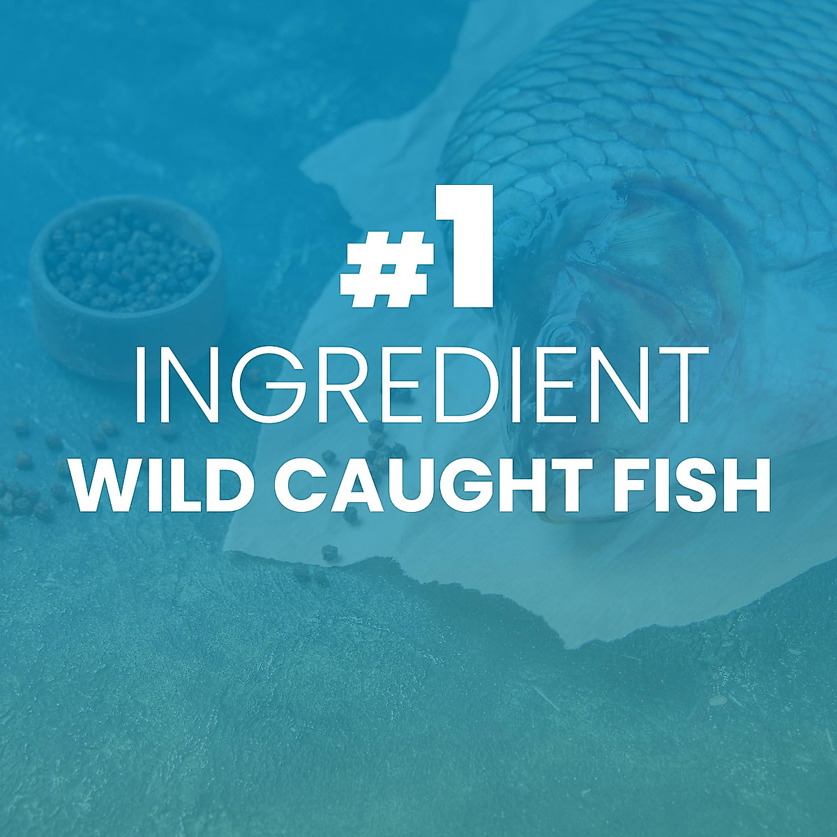 Wild Caught Marine Collagen Peptide for Dogs- Improves Gut, Skin & Coat Health, Allergies, Pet Mobility Hip & Joint Supplement Health