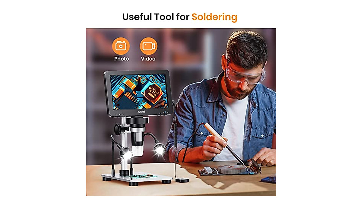 MOYSUWE Digital Microscope 1200X: Uncover Hidden Details