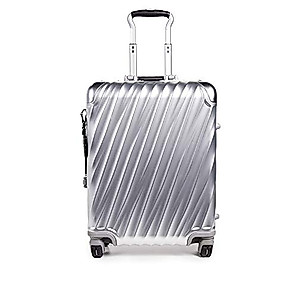 TUMI 19 Degree Aluminum Continental Carry On Suitcase, Silver, One Size