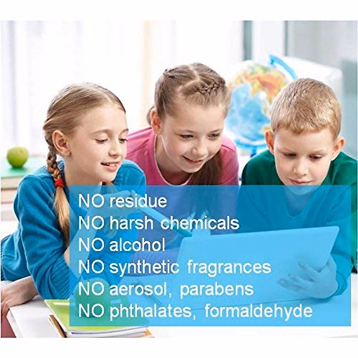 PUREFY Humidifier Treatment - Ultrasonic & Evaporative (68 oz) Hypoallergenic. Unscented. No Residue. Baby Safe. Auto Humidifier Cleaning as Additive. Also Works as Humidifier Cleaner. Healthier Air!