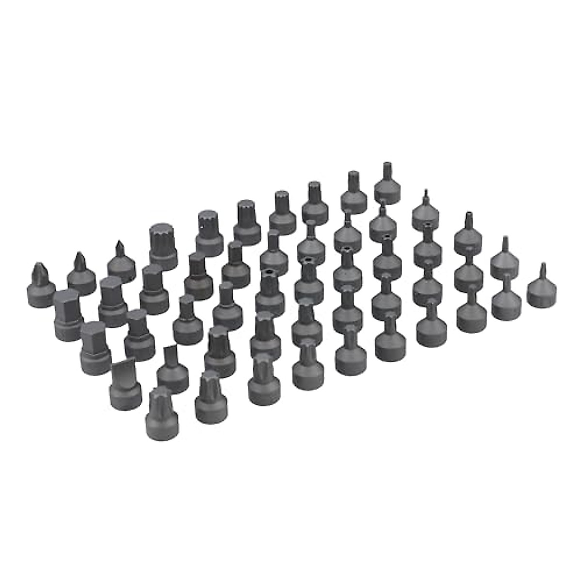 Laser 7653 Stubby Bit Set 1/4" D 50pc