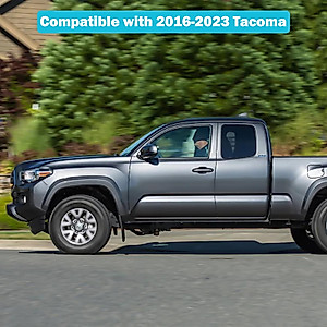 Upgraded Car Phone Holder for Toyota Tacoma 2016 2017 2018 2019 2020 2021 2022 2023, 3rd Gen Tacoma Dashboard Clip Cell Phone Cradles Adjustable Phone Stand Phone Mount Fit for Most Smartphone