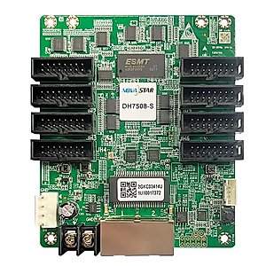 ZiaYi DH7508-S Novastar LED Screen Receiving Card Display Control System Card 256X256 Pixels 8*HUB75 Interface