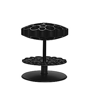 Kuhn Rikon Rotating Honeycomb Utensil Caddy, Black