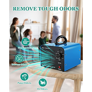 Rddmen 0zone Generator 30,000mg/h - 0zone Machine for Cars, Rooms, Smoke & Pets Odor