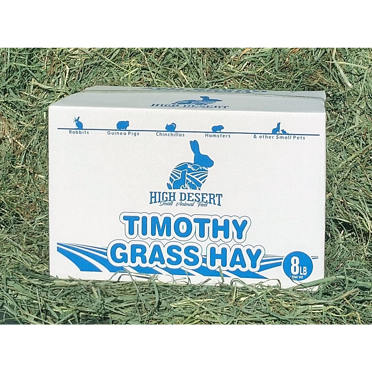 High Desert 2nd Cutting Timothy Grass Hay for Guinea Pigs, Rabbits, and More Small Animal Pets