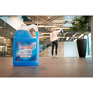 Diversey Glance Powerized Professional Glass & Surface Cleaner, 1 Gallon (4 Pack)