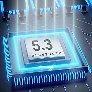 Wireless Earbuds, Bluetooth 5.3 Wireless Headphones with Noise Cancelling Microphone, IPX7 Waterproof Bluetooth Earphones, 30H Playtime Hi-Fi Stereo Sound Headset for iPhone/Android/Samsung