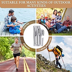 P-38 and P-51 Military Style Can Openers with Key Rings Stainless Steel Camping Can Opener Portable Can Opener for Kitchen Travel Camping Survival (12)
