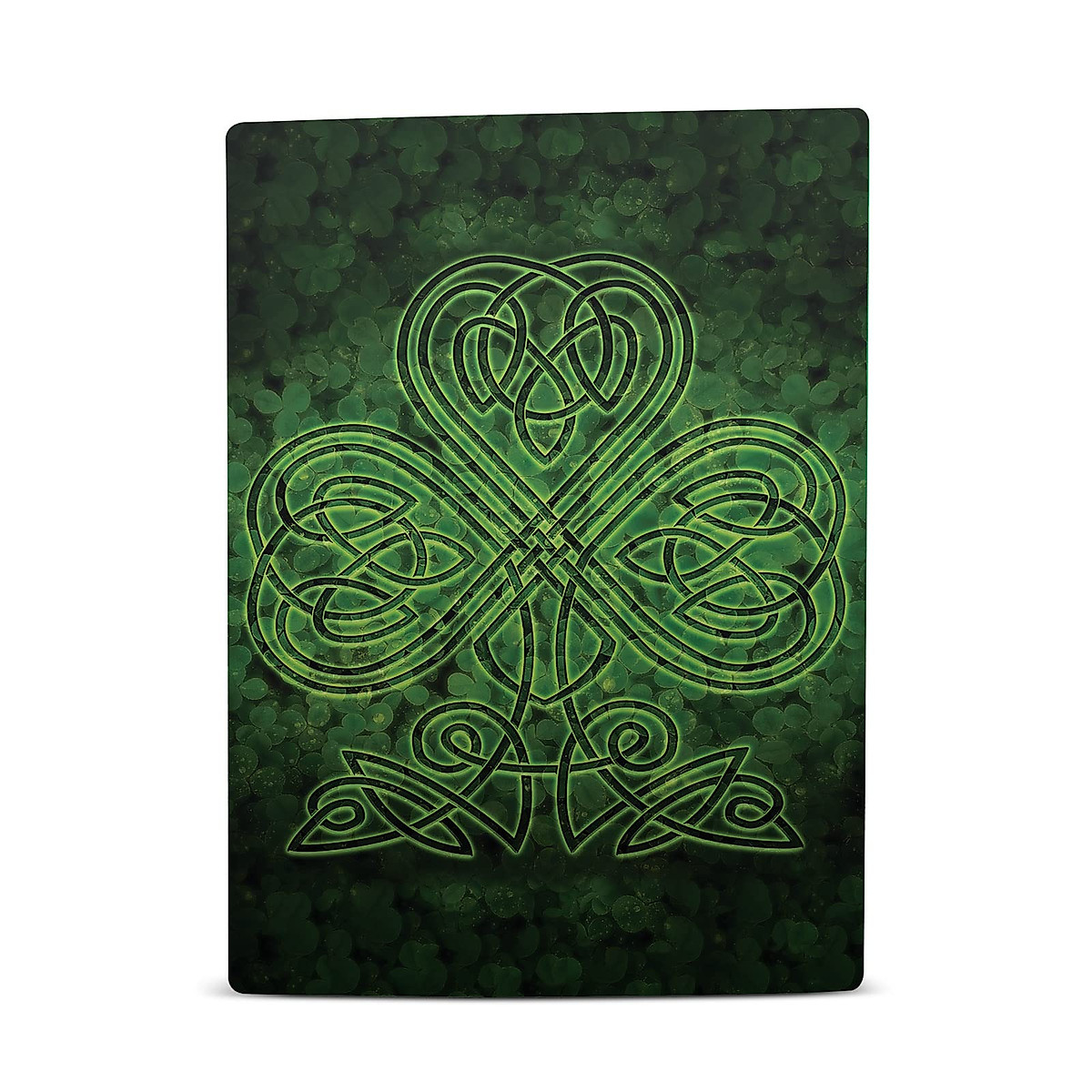 Head Case Designs Officially Licensed Brigid Ashwood Irish Shamrock Art Mix Vinyl Faceplate Sticker Gaming Skin Decal Cover Compatible with Sony Playstation 5 PS5 Digital Edition Console