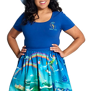 Loungefly Stitch Shoppe Disney Peter Pan - Tinkerbell Kelly Top - Size Medium