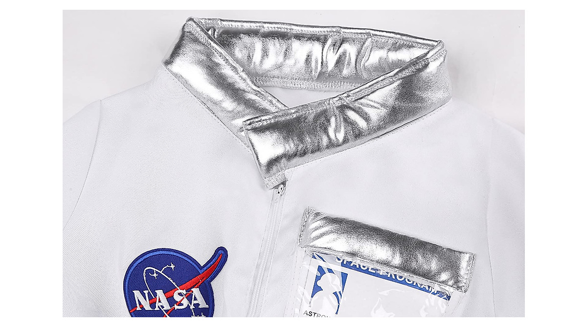 Neilyoshop Kids NASA Pilot Costume - Space Dress Up