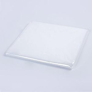 TopSoon Plastic Couch Cover for Storage Dust-Proof Plastic Sofa Cover Waterproof Patio Furniture Cover 134-Inch Wide by 46-Inch Height