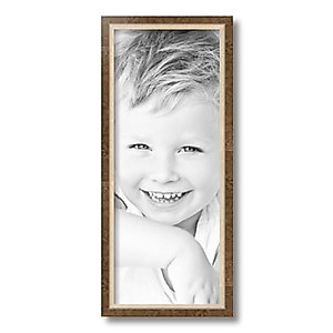 ArtToFrames 8x20 Inch Multi Picture Frame, This 0.94 Inch Custom Wood Poster Frame is Other - Comes with Foam Backing 3/16 inch and Regular Glass (FBPLE398402-8x20)