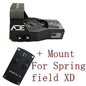 Ade Advanced Optics Zantitium RD3-015 Red Dot Reflex Sight for Springfield XD Pistol