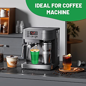 Insulated Coffee Tumblers with Flip Lid 12oz / 17oz, Stainless Steel Travel Coffee Mug Leak Proof, Vacuum Insulated Coffee Mug Thermos Cup, Keeps Cold and Hot for Coffee Tea