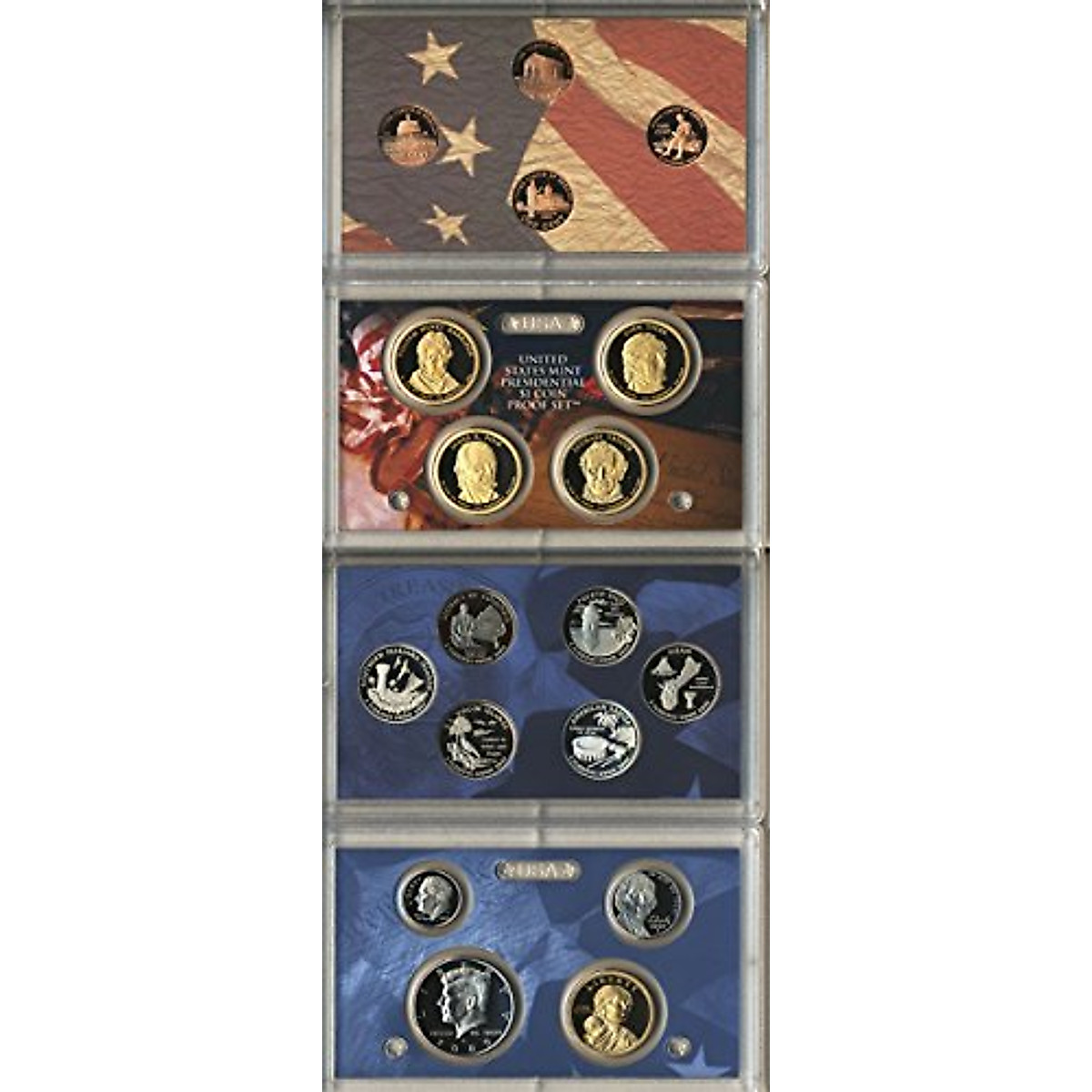 2009 S U.S. Mint 18 coin Clad Proof Set In OGP Proof