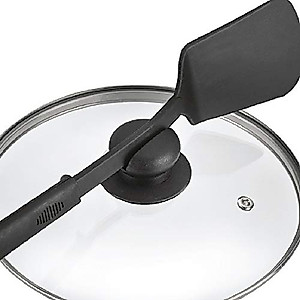 Prestige Clip On Hard Anodized Aluminum Kadai Pressure Cooker with Glass Lid, 3.5-Liters