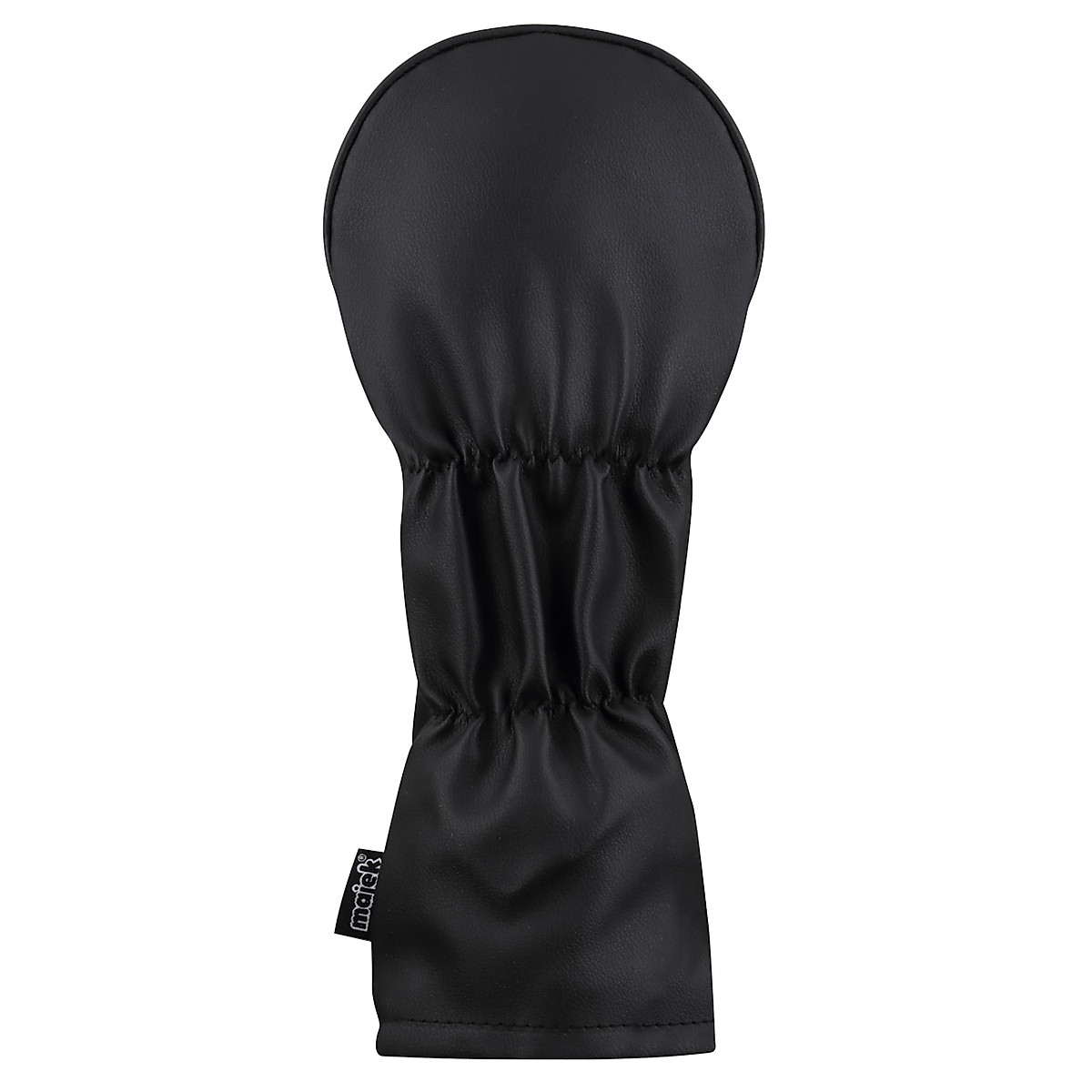 Majek Retro Golf Headcovers Black Red and White Vintage Leather Style 1 3 X Driver Fairway Woods Head Cover Classic Look