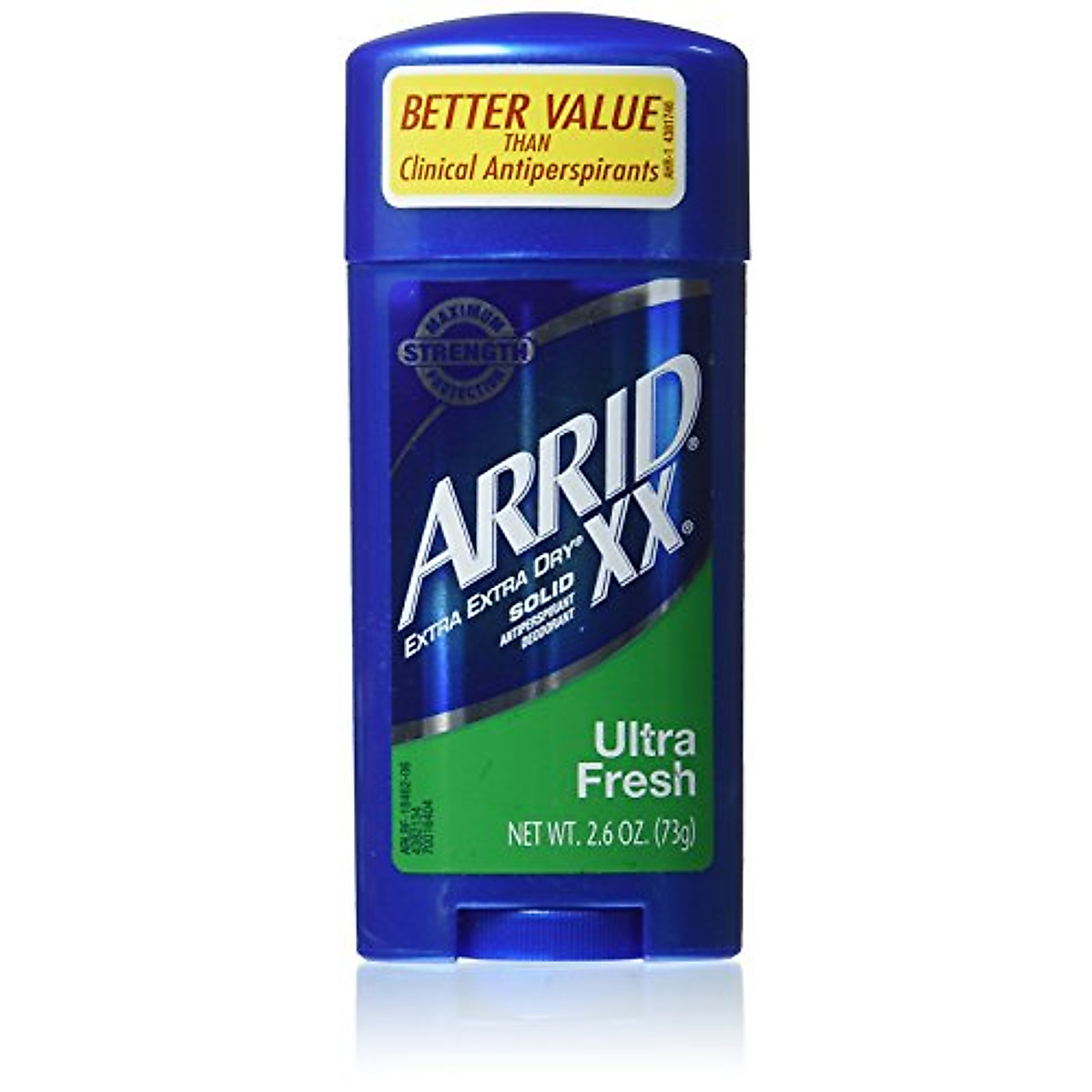 Arrid Xx Solid Antiperspirant Deodorant Ultra Fresh 2.6 Oz (6 Pack)
