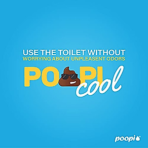 Poopi Drops - Before you go - Toilet Drops - Deodorizer odor eliminator - Toilet freshener - Say Goodbye to bad odors with Poopi toilet odor eliminator (Single, X-Treme)