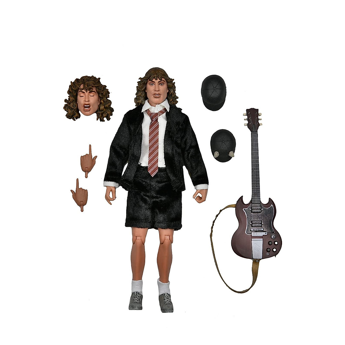 NECA AC-DC - Angus Young Highway to Hell - Figurine Habillée 20cm