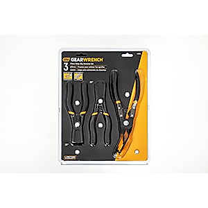 GEARWRENCH 3 Pc. Body Clip Plier Set - 41850