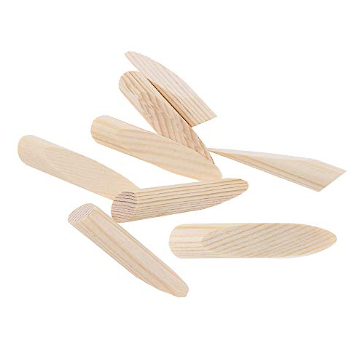 AUTOTOOLHOME 100 Pack Solid Wood Pocket Hole Plugs Pine for Pocket Hole Jig Woodworking Tool with a Storage Case(100)