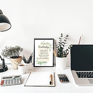 Abeletree Funny Boss's Day Card for Women Men, Leadership Definition Card for Boss Leader Manager, Thank You Boss Card from Employees Staff, Leader Appreciation Gifts for Him Her