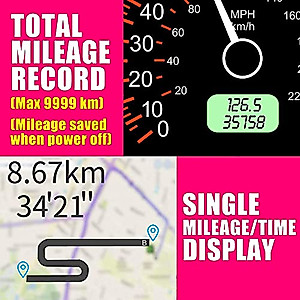 Kingneed C3012 HUD Speedometer Odometer Compass Head Up Display GPS Digital Display Big Fonts Univsersal for All Cars Truck Bus Vehicles New