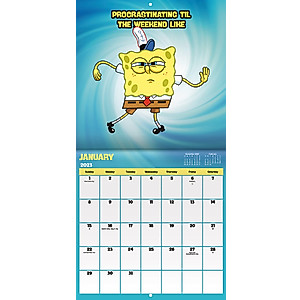 2023 Nickelodeon SpongeBob SquarePants Wall Calendar