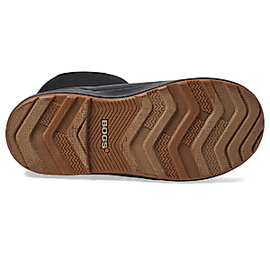 BOGS Classic II Snow Boot, Black, 3 US Unisex Big Kid