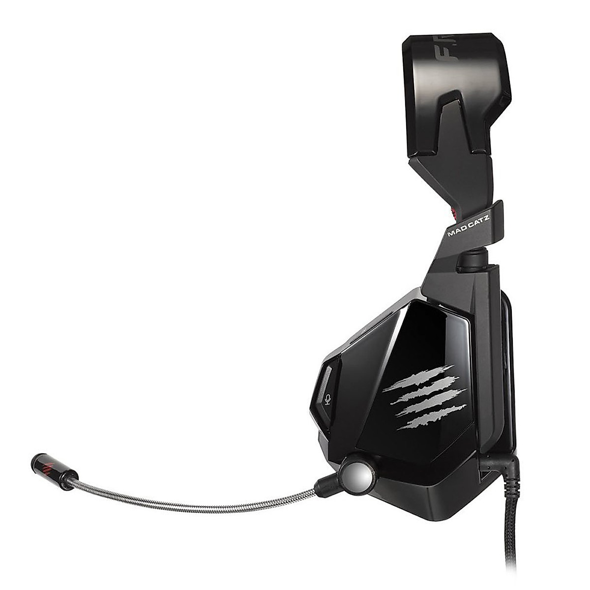 Mad Catz F.R.E.Q.5 Stereo Gaming Headset for PC and Mac, Gloss Black