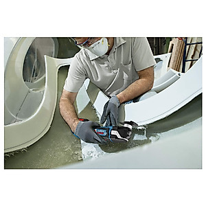Bosch Professional Gop 18 V-28 Cordless Multi-Cutter + Paiz 32 Apb Starlockplus Bim Plunge Cut Saw Blade (Without Battery And Charger) - L-Boxx