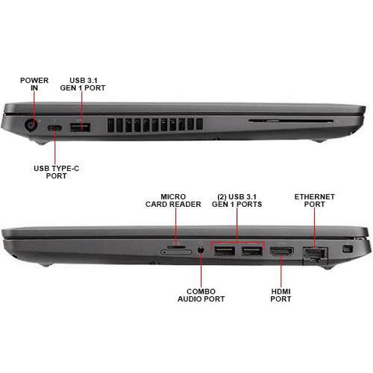 Dell Latitude 5400, 14-inch Laptop Computer, Intel Core i5-8365, 16GB RAM, 512GB SSD, Wi-Fi, Bluetooth, Windows 10 Pro (Renewed)