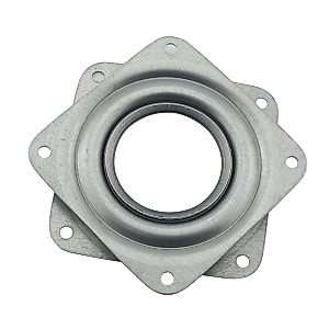 ZCZQC 4pcs Turntable Bearings 3" Square Lazy Susan 150 lbs Bearings Plate 360 Degree Rotating Display Stand Furniture Hardware