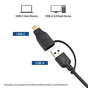 Cable Matters USB C to 2.5 Gigabit Ethernet Adapter, USB to 2.5 Gigabit Ethernet Adapter, Not Compatible with M2 Macs (2.5g Ethernet to USB, 2.5gbps Ethernet Port) -Compatible with Thunderbolt 4 USB 4