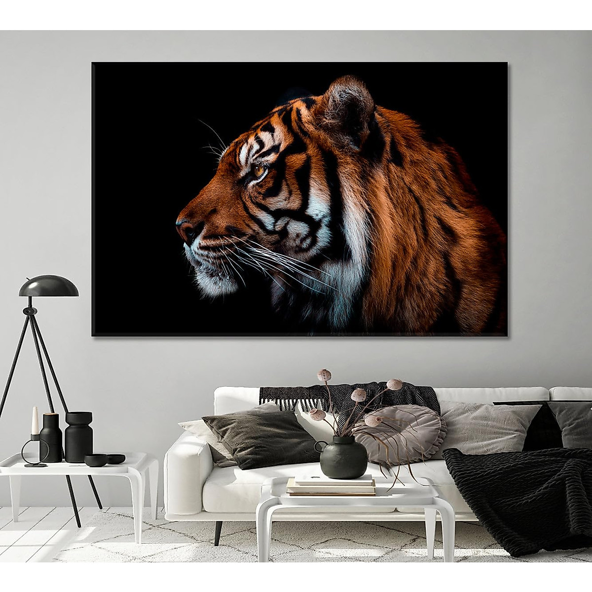 Sumatran Tiger Canvas Print 1 Panel / 36x24 inches