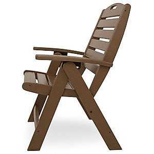 Trex Outdoor Furniture Yacht Club Folding Highback Chair, Tree House