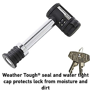 Master Lock 1479DAT 0.62" Long Shackle Barbell Receiver Lock